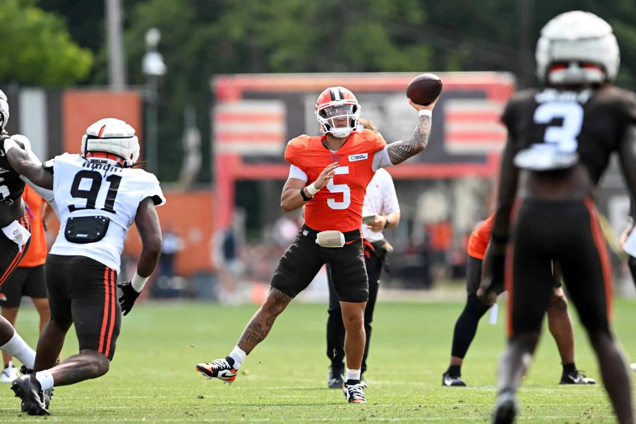 Browns QB Struggles On Day 6 Of Camp